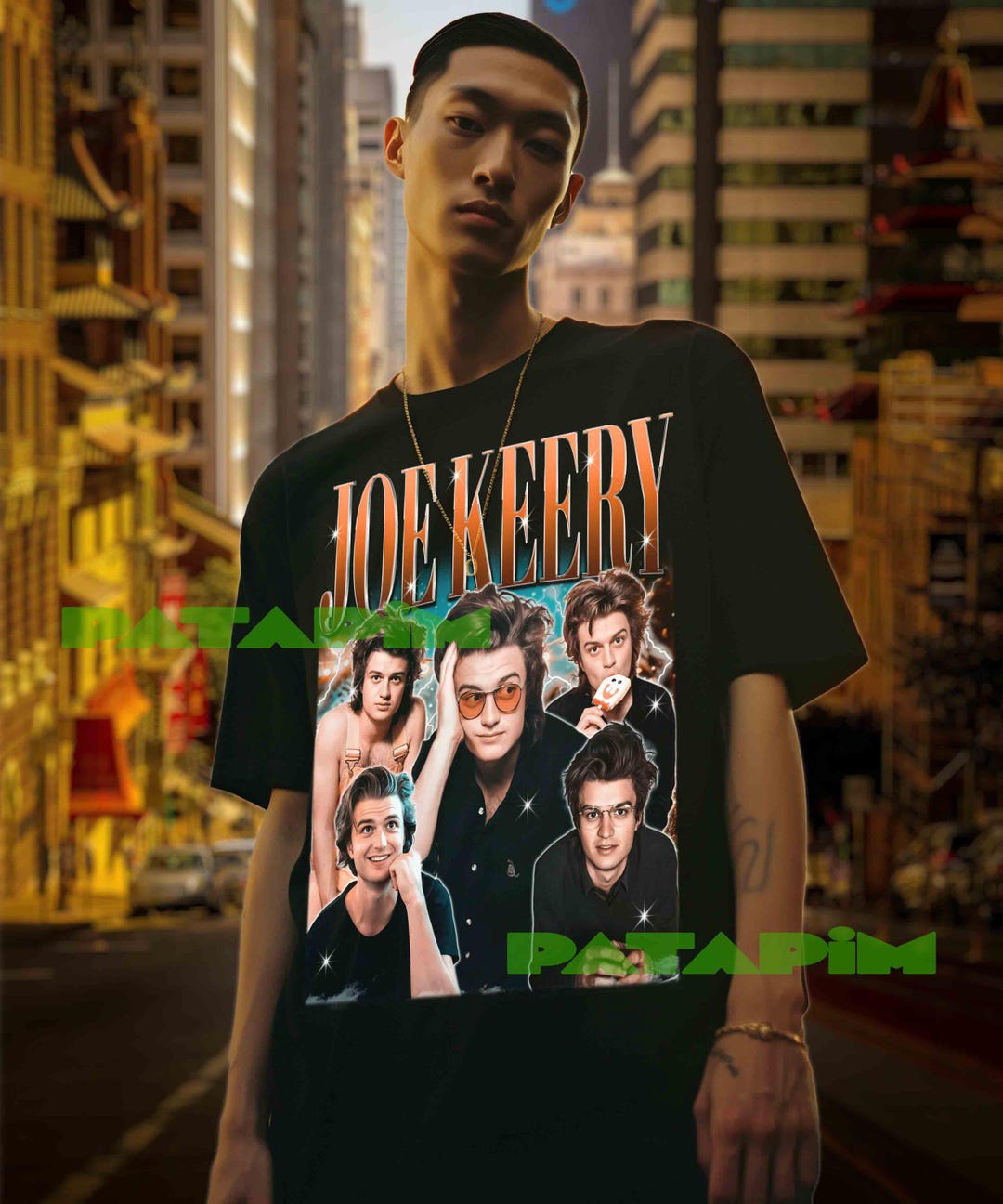 JOE KEERY Retro Graphic Tee: 90s Style Fan Shirt, Joe Keery Meme Funny ...