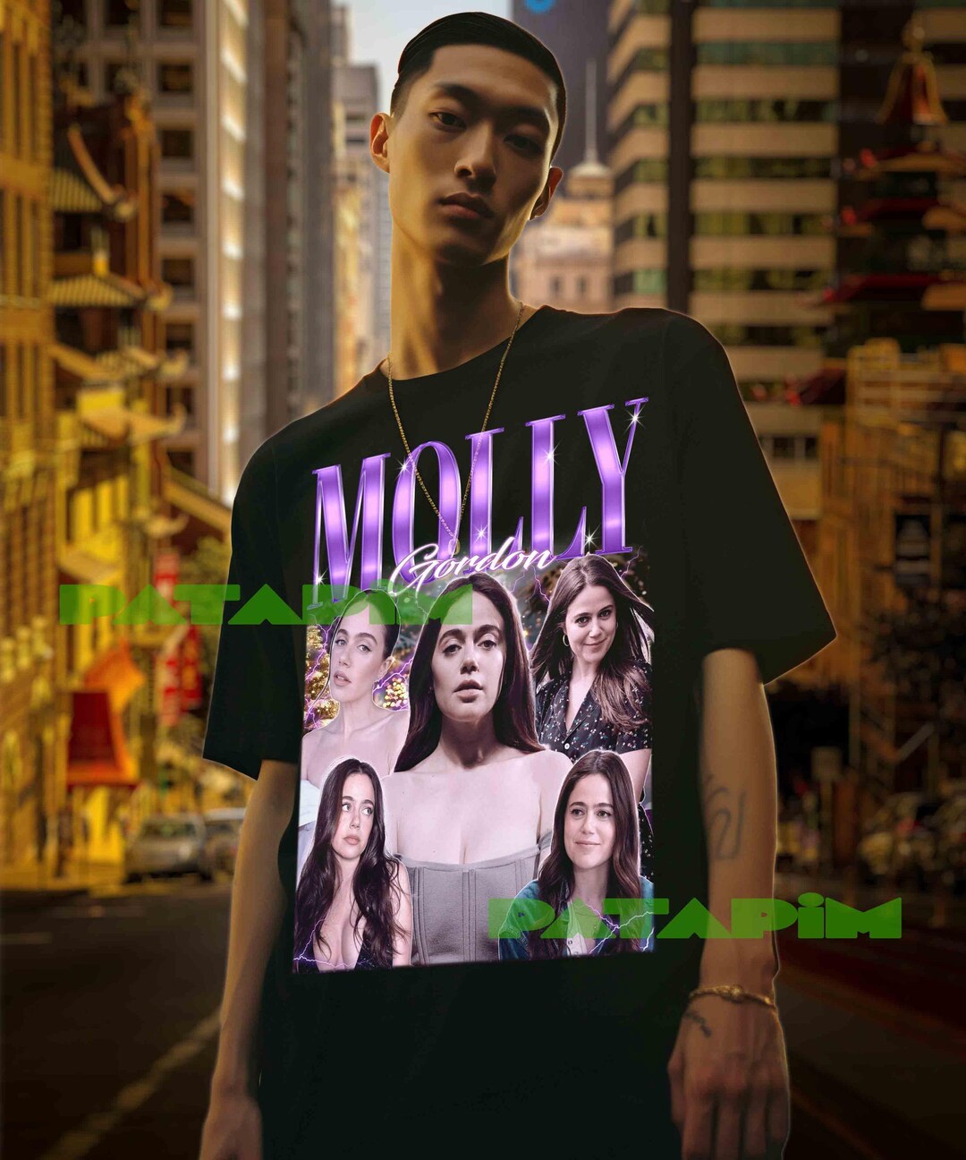 Molly Gordon Retro Graphic Tee - Unisex Cotton Blend - Etsy