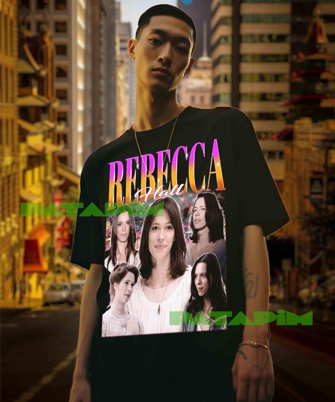 Rebecca Hall Retro Graphic Tee: 90s TV Fan Shirt - Etsy