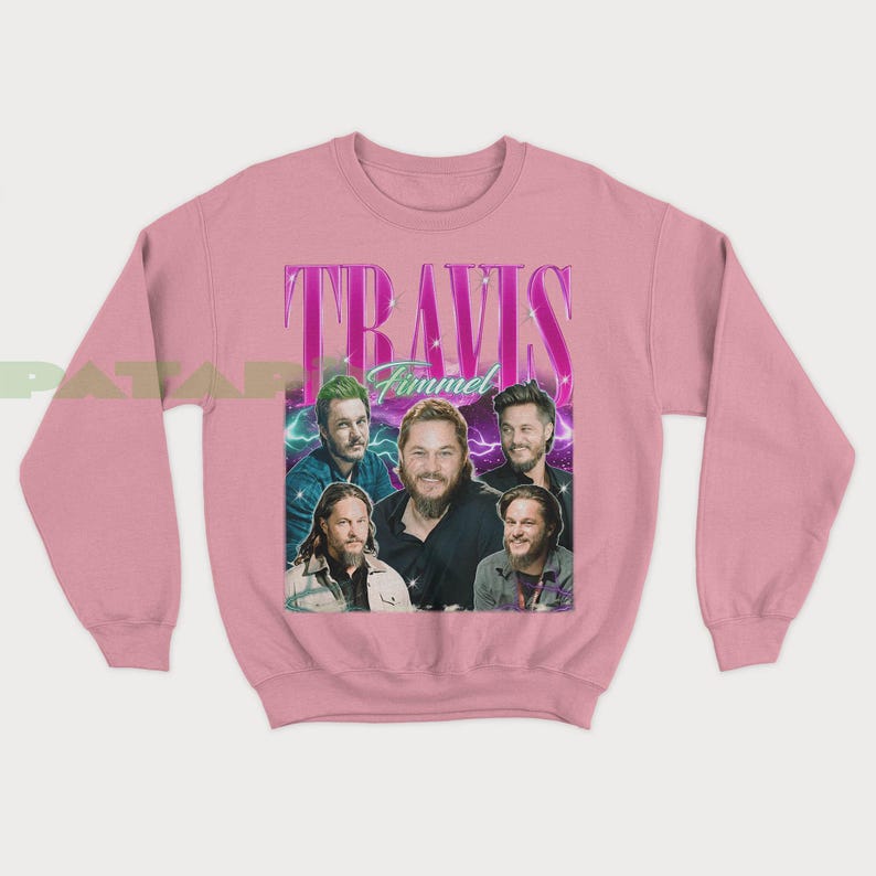 Travis Fimmel Retro Shirt: Unisex Cotton Tee or Sweatshirt - Etsy