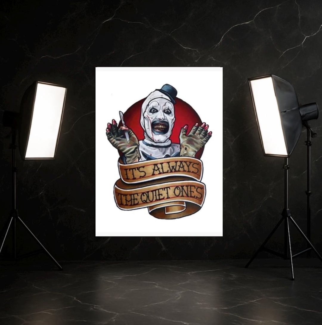 Terrifier A4 Horror Poster – Art the Clown Fan Art Print - Etsy