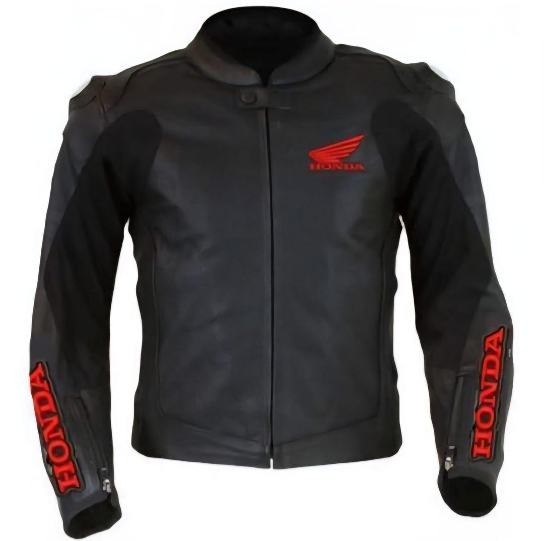 Honda Biker Jacket Beautiful Honda Racing Biker Leather Jacket ...