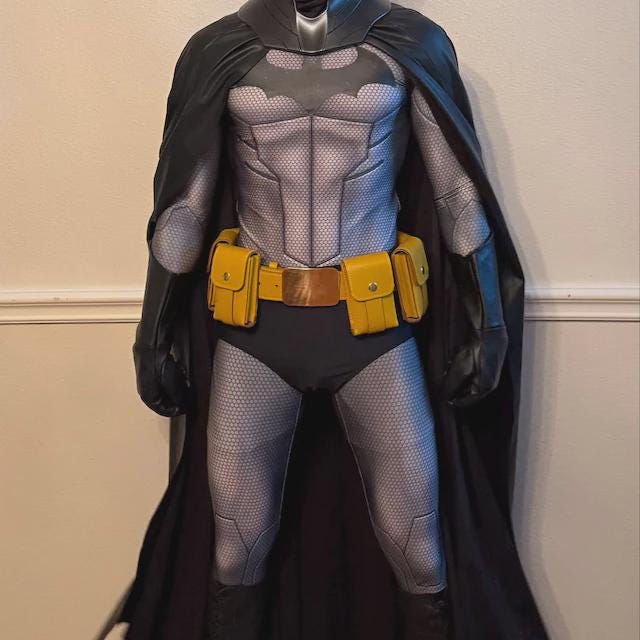 Leather Super Hero Utility Belt: Costume Cosplay Style With Pouches - Etsy