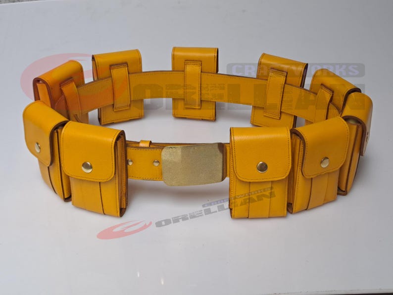 Leather Super Hero Utility Belt: Costume Cosplay Style With Pouches - Etsy