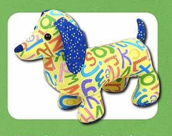 Dachshund Soft Toy Pattern, DIY Dog Softie, PAPER Pattern. Ready to ...