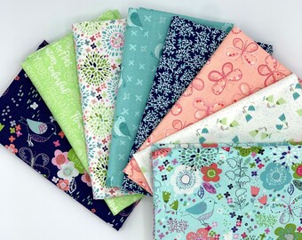 Hello Spring Fabric - Etsy