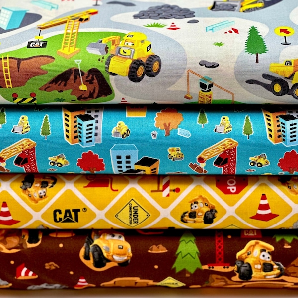 Construction Fabric - Etsy