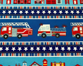 Firefighter fabric | Etsy