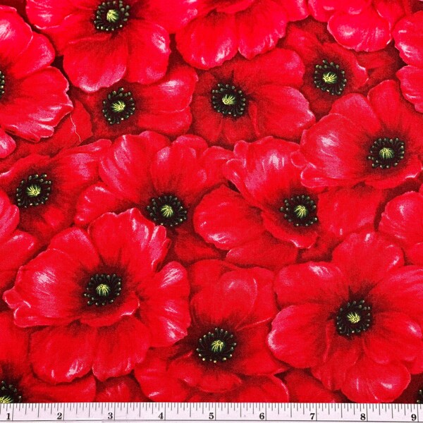 Red Script Fabric - Etsy