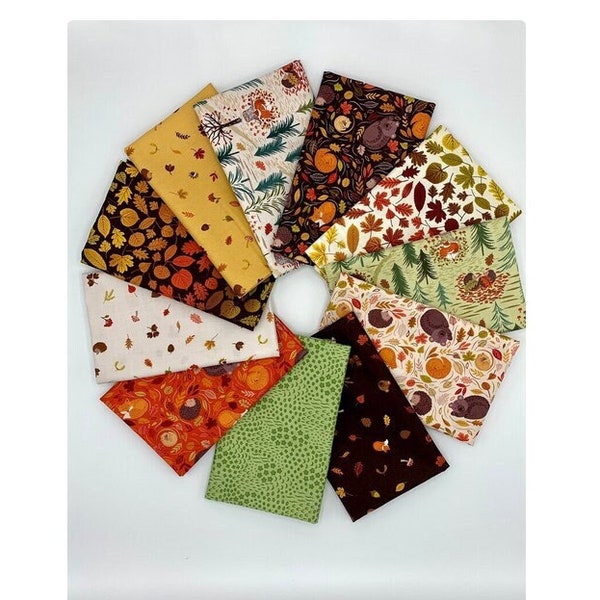 Autumn Fabric - Etsy