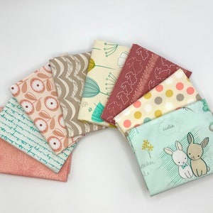 Bundle of 8 Baby Girl Fabrics From the Littlest Collection, CHOOSE YOUR ...