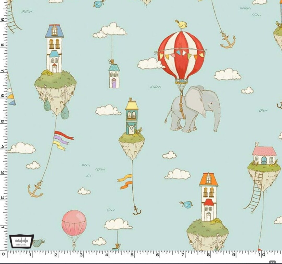 Baby Fabric Nursery Adventures Fabric Let Them Be Little - Etsy