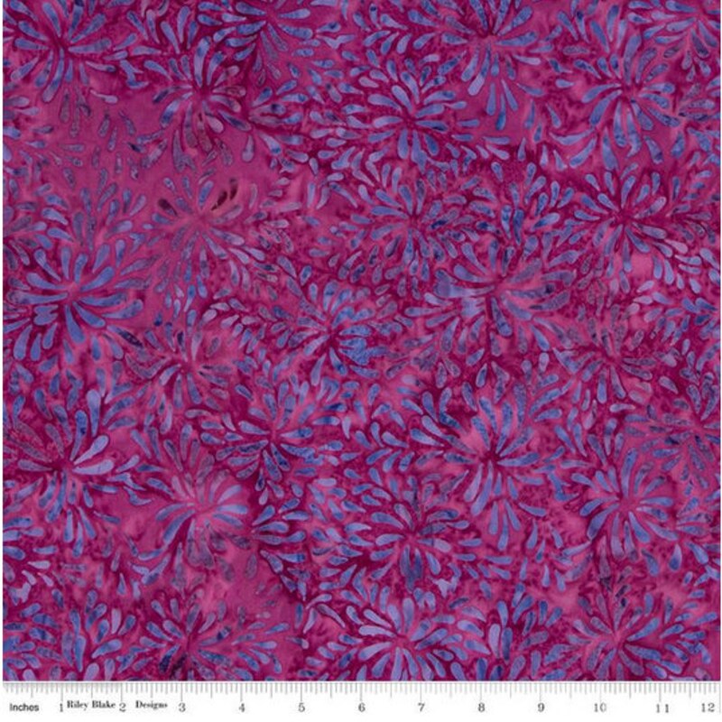 Purple Batik Fabric - Etsy