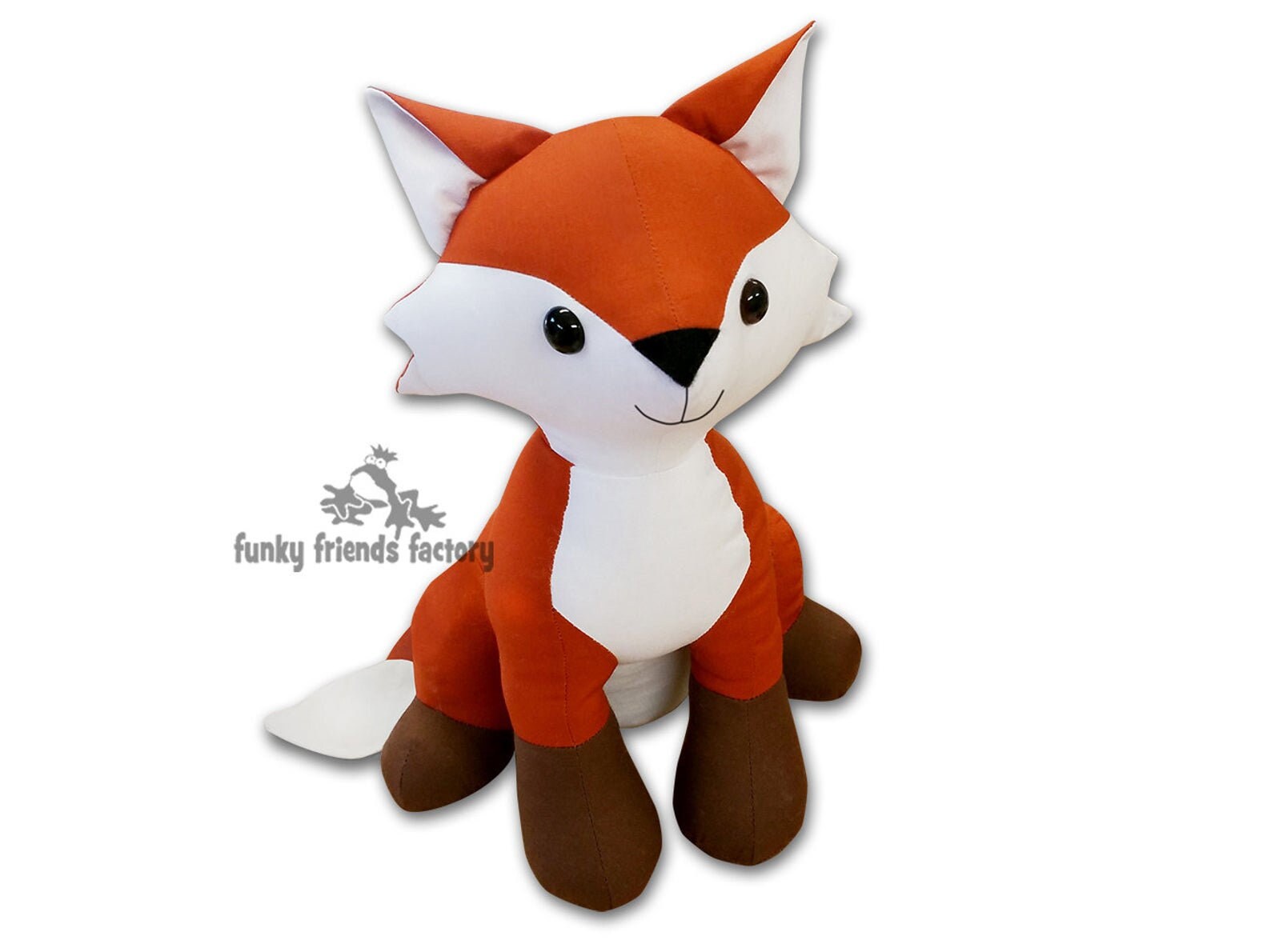 Fox Soft Toy Pattern DIY Fox Softie PAPER Pattern. Ready to | Etsy