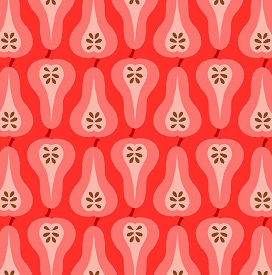 Pears Fabric Food Fabric Retro Kitchen Fabric Apron Fabric - Etsy