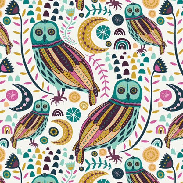 Owl Fabric - Etsy