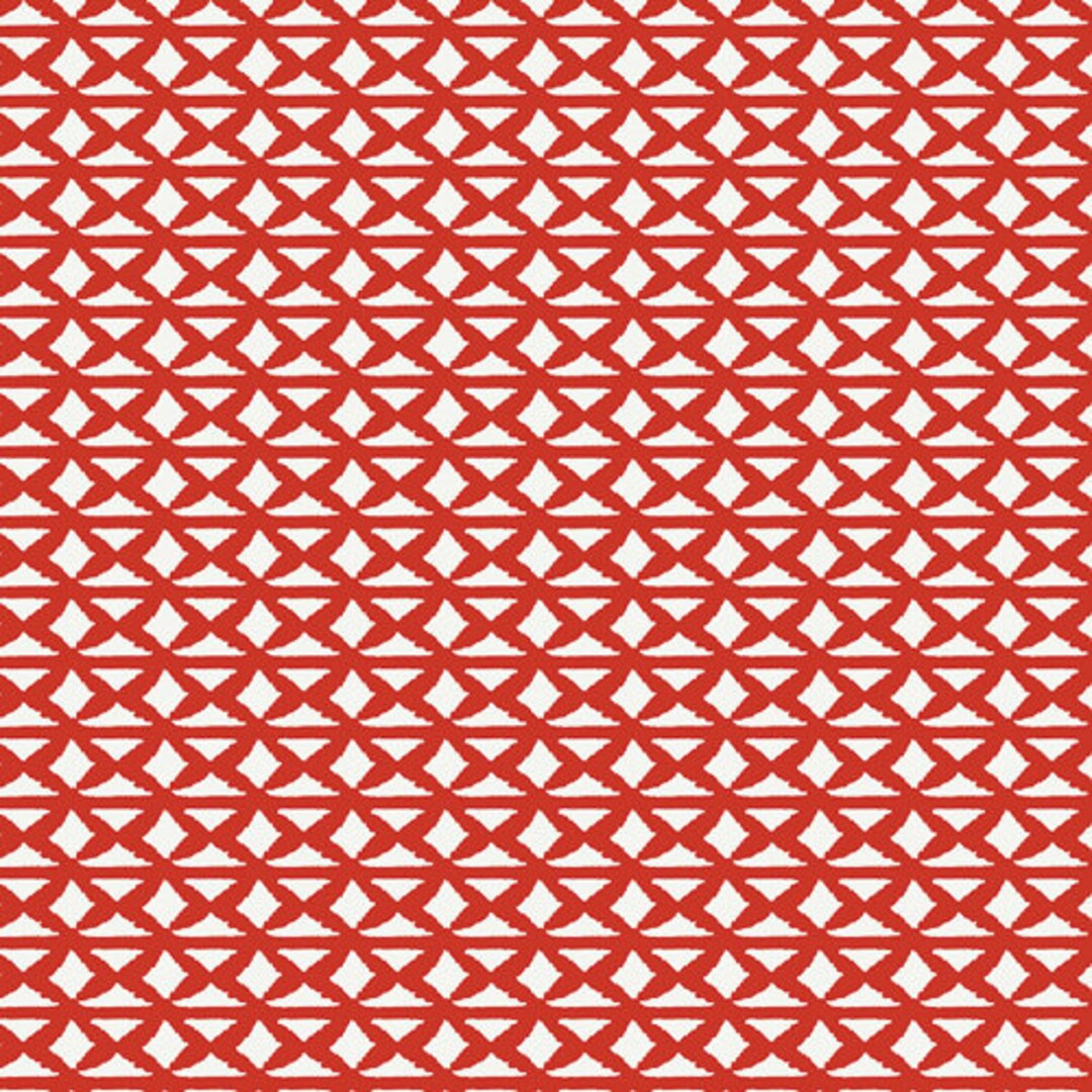 Red and White Fabric, Bitonal Pattern From the Trinkets Fusion ...