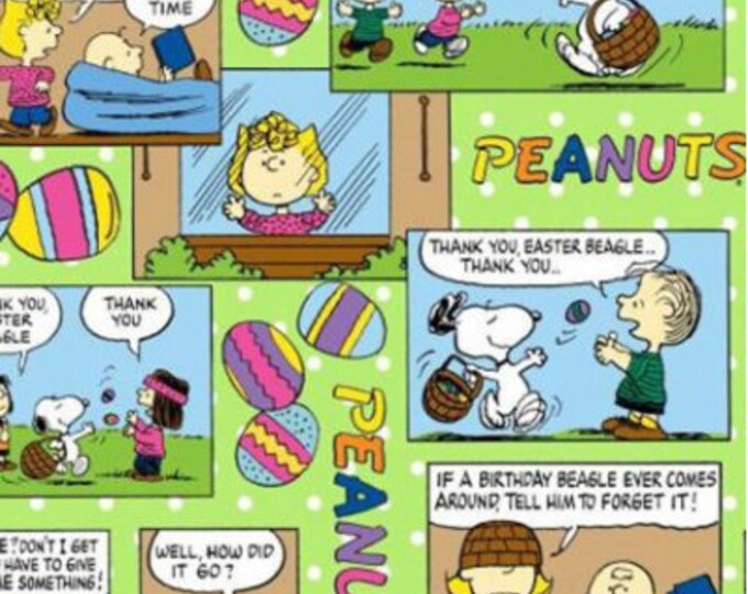 Peanuts Gang Charlie Brown, Snoopy Fabric, Licensed Fabric, Snoopy ...