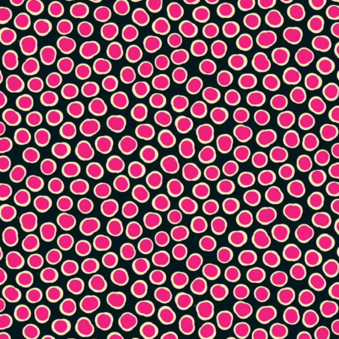 Dots Fabric, Whimsical Dots Fabric, Fun Polka Dots Fabric, Modern Dots ...