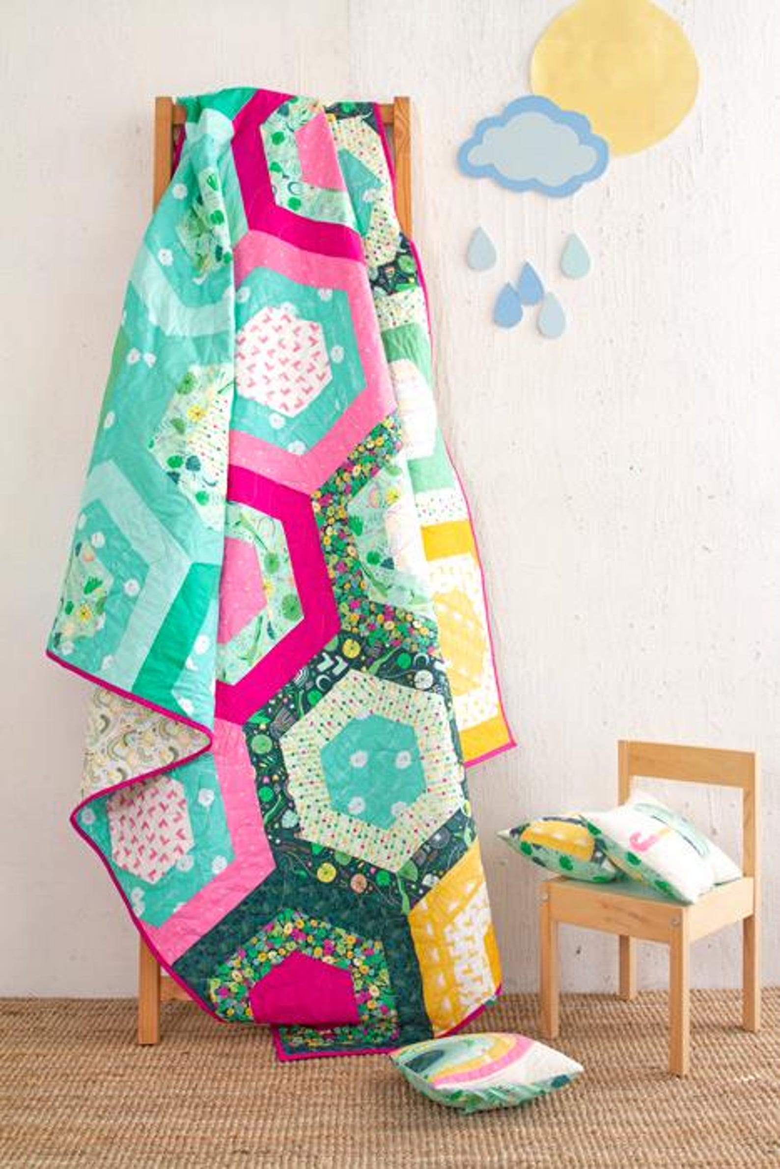 Puddle Stomp From Rain or Shine Collection, Art Gallery Fabrics ...