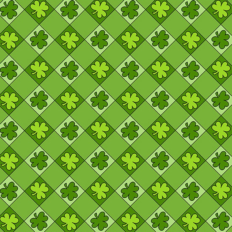 Shamrock Fabric - Etsy