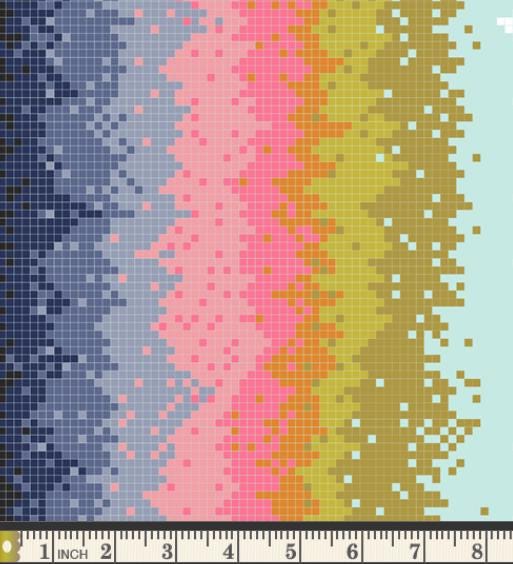 Lightwave Dampen From GRID Collection, Art Gallery Fabric 100% Premium ...