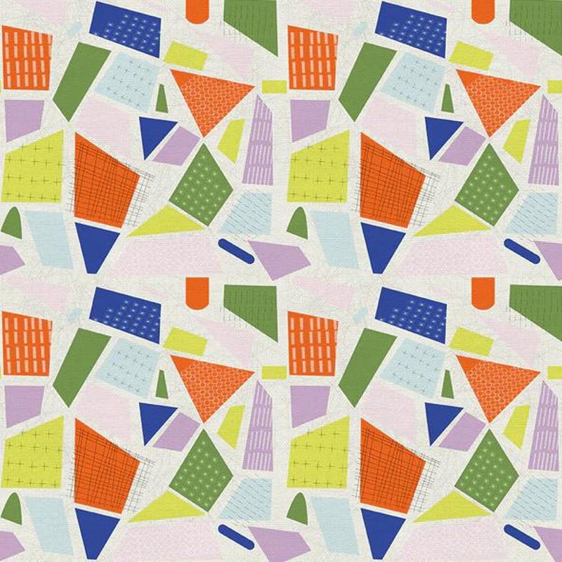 Geometric Fabric - Etsy