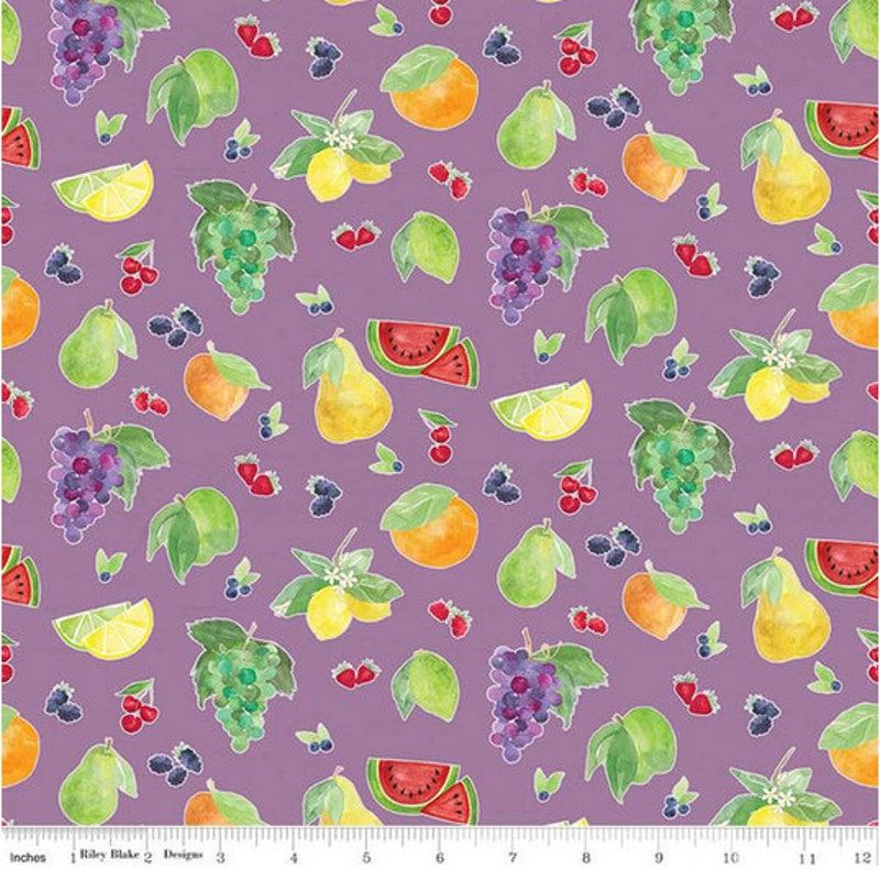 Fruit Fabric - Etsy