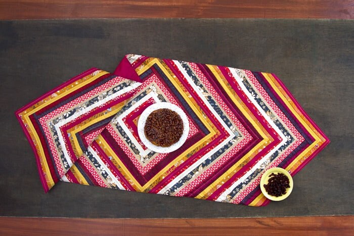 Red and White Fabric, Bitonal Pattern From the Trinkets Fusion ...