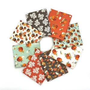 Autumn Bundle of 8 Fabrics, Thanksgiving Fabric, Fall Fabrics, CHOOSE ...