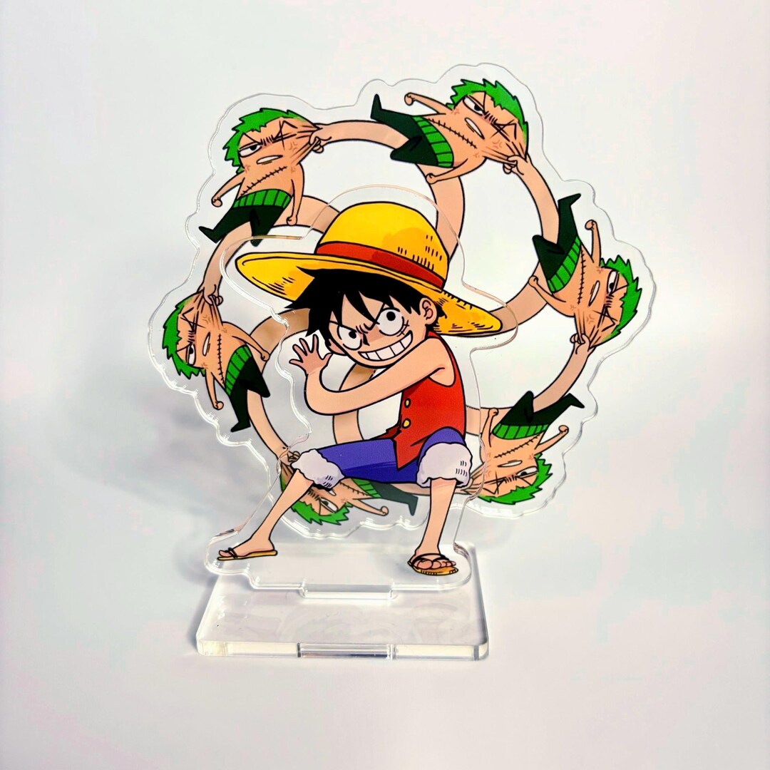OP Luffy Zoro Acrylic Standee - Etsy