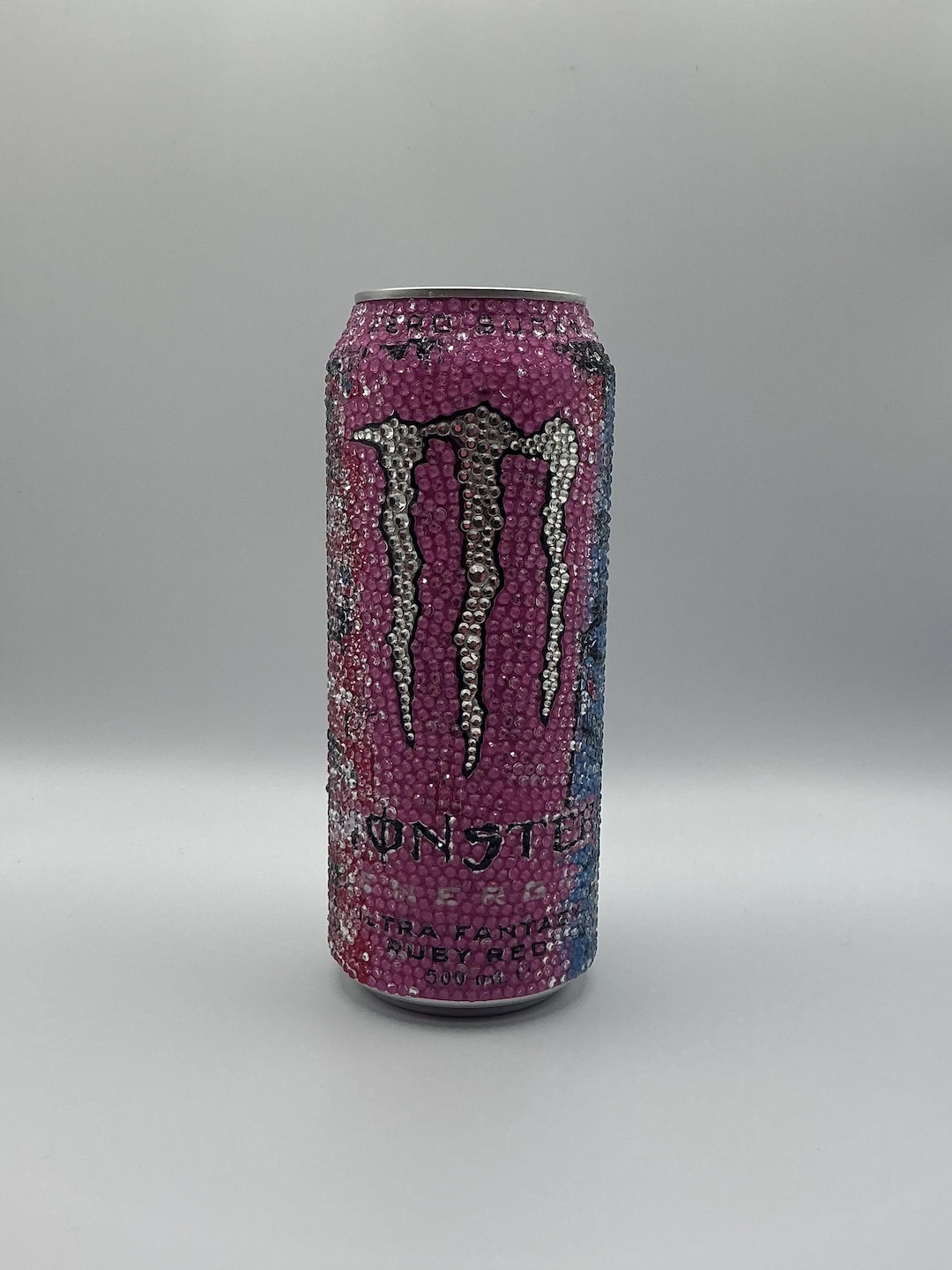 Bedazzled Rhinestoned Monster Energy Can - Etsy