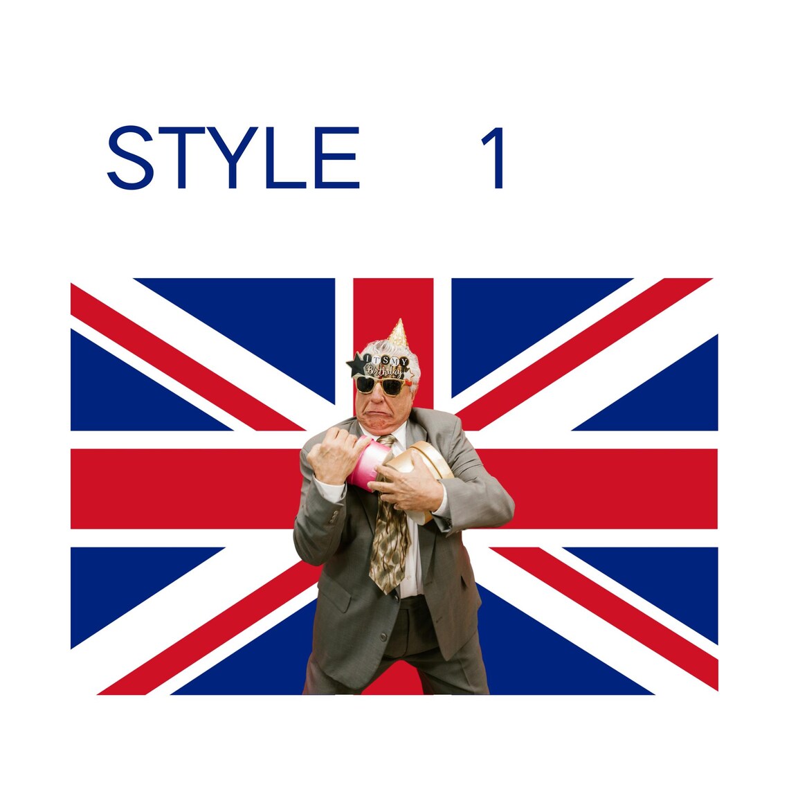 Custom Pink Union Jack Tapestry: Personalized UK Flag Photo Banner - Etsy