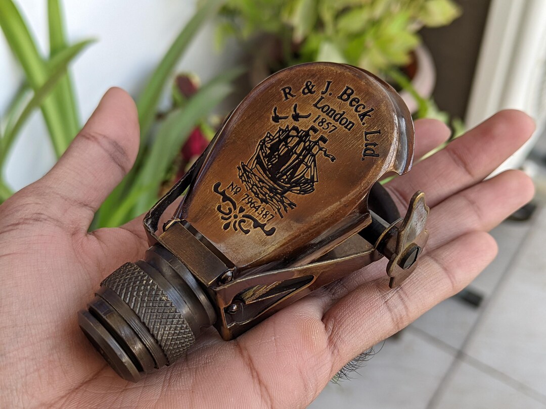 Antique Brass Opera Monocular: Vintage Maritime Decor, Personalized ...
