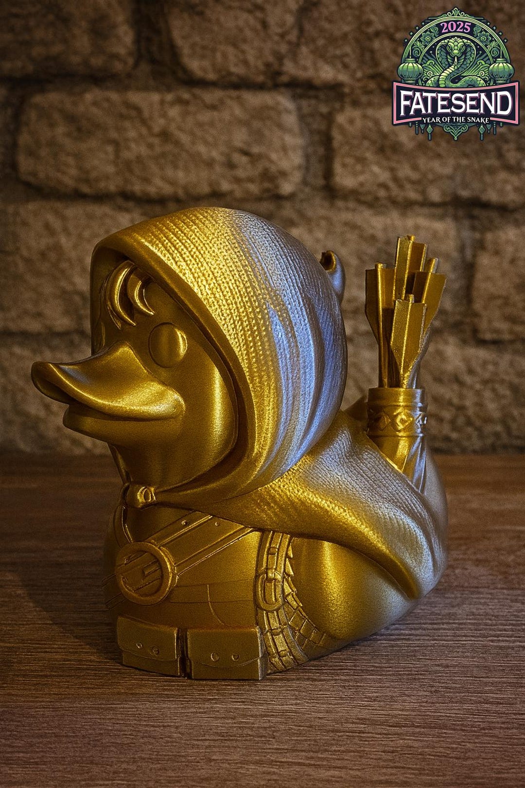Money Box Ranger Ducky – 3D Printed Fantasy Duck Gold-copper - Etsy