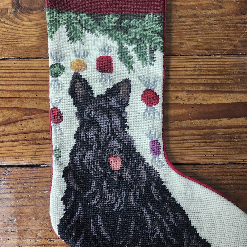 Dog Needlepoint - Etsy