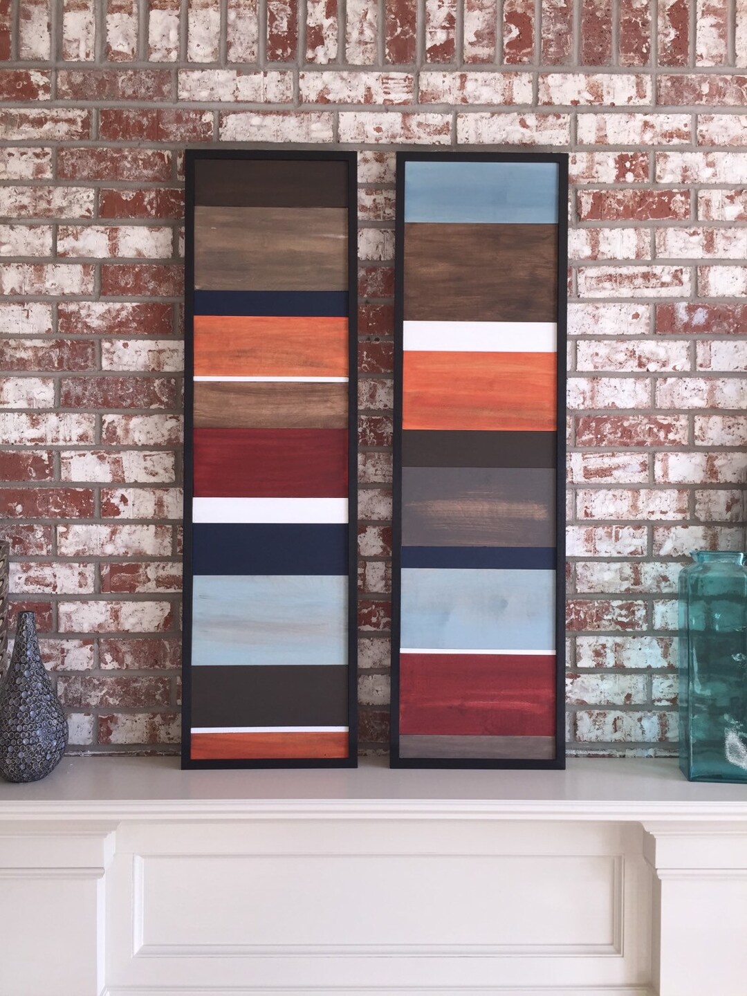 Wood Wall Art, Commission Art Wood Slat Wall Panel, Wood Wall Panels ...