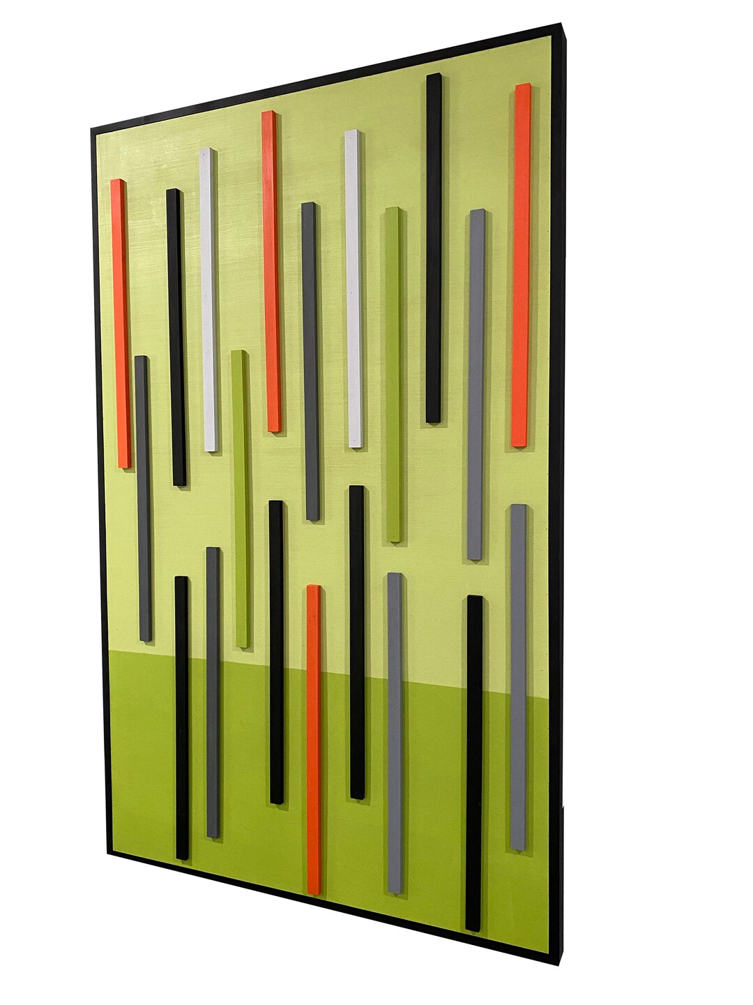 Wood Wall Art, Commission Art Wood Slat Wall Panel, Wood Wall Panels ...
