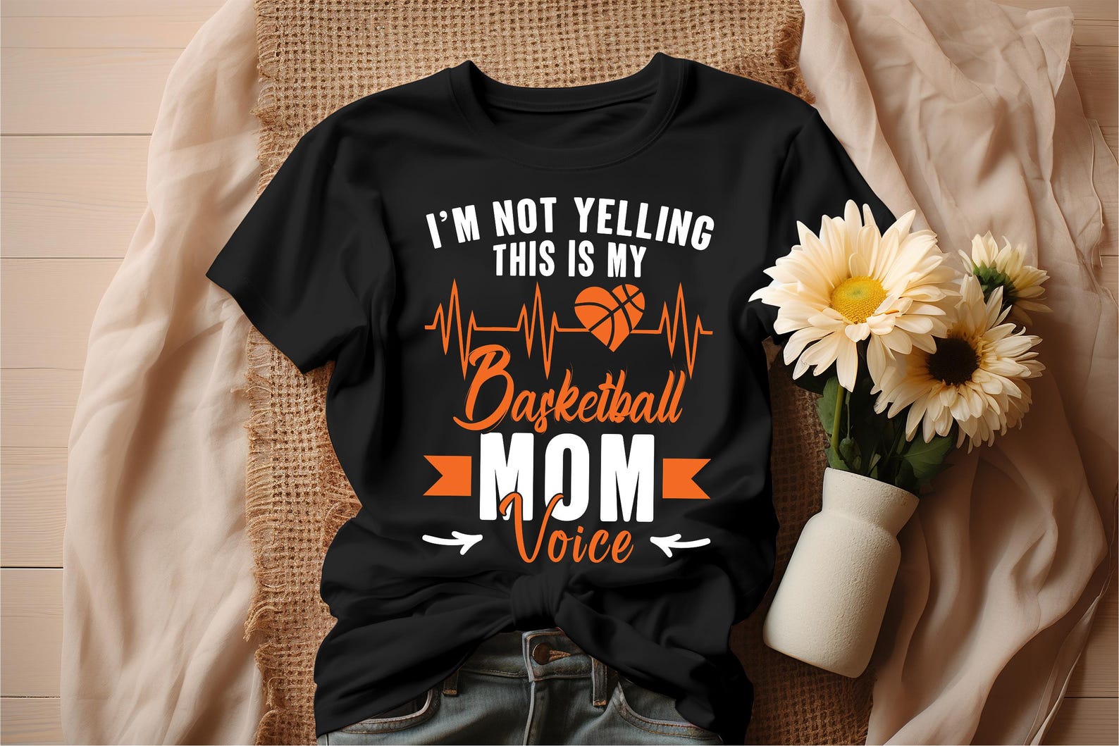 I’m Not Yelling This is My Basketball Mom Voice SVG PNG Funny Sports ...