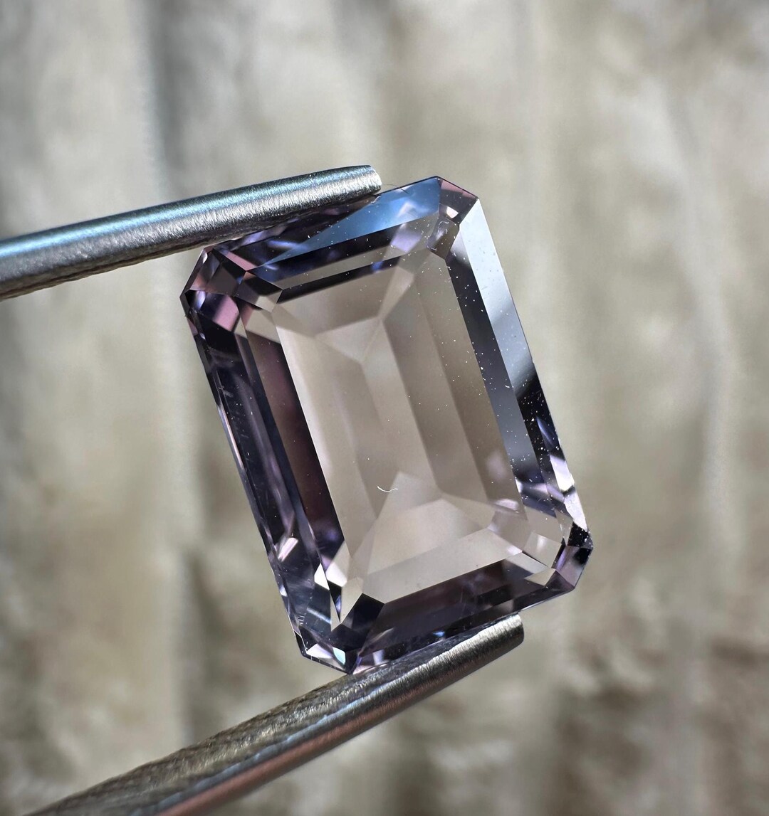 Amethyst AAA Octagon Cut Gemstone (14x10mm, 7.21ct - Etsy