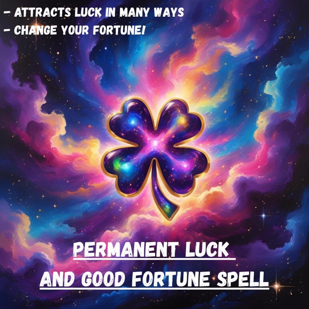 Powerful Custom Luck Spell Ritual – Attract Good Fortune, Success ...