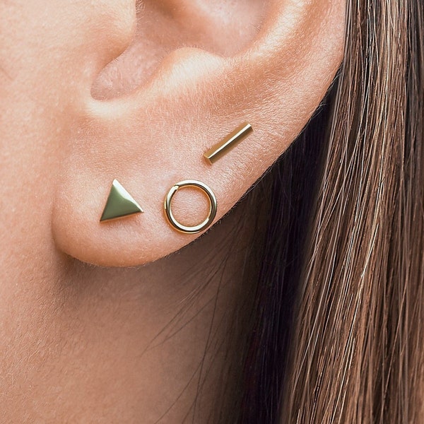 Second Hole Earrings - Etsy