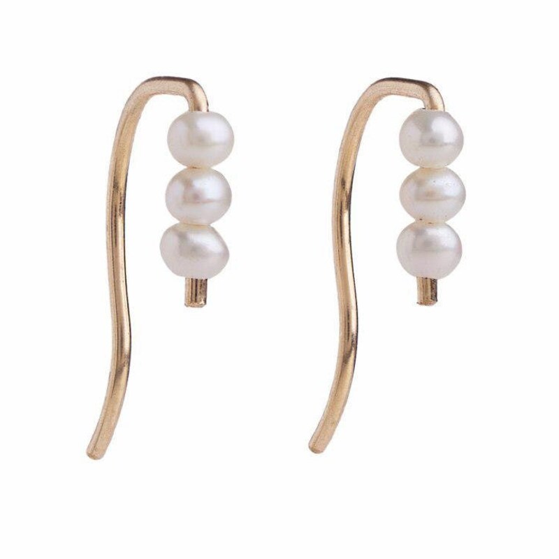 Pearl Ear Cuff - Etsy