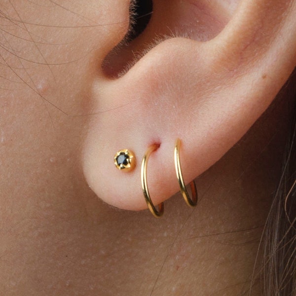 Double Lobe Piercing - Etsy