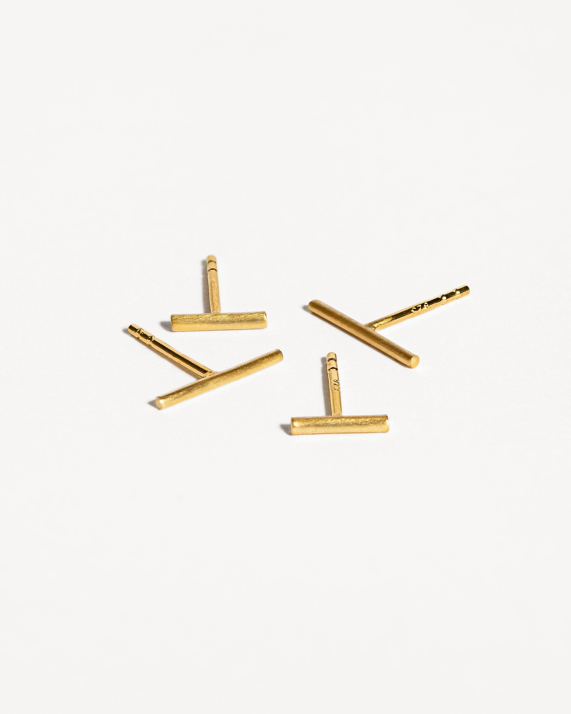 COMBO Boucles d'oreille de Barre, Argent Sterling, Clous d'oreille ...