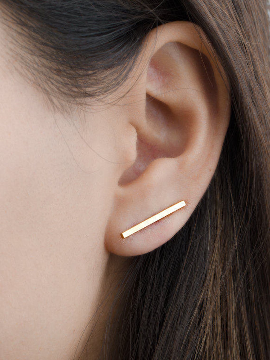 Bagué d'oreille de Barre Bijou d'oreille de Barre | Etsy