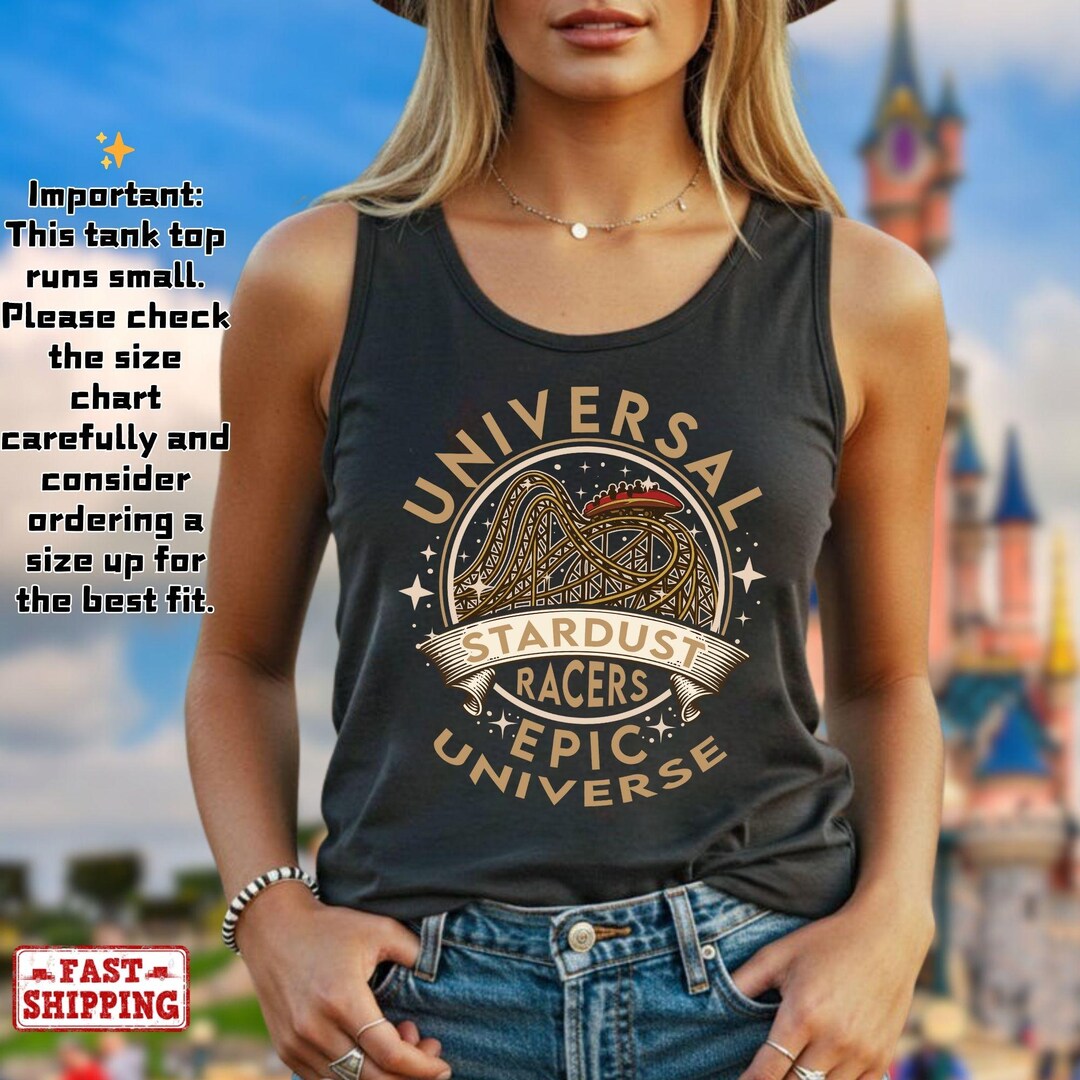 Epic Universe Tank Top, Family Universe Park Trip 2025 Tank Top ...