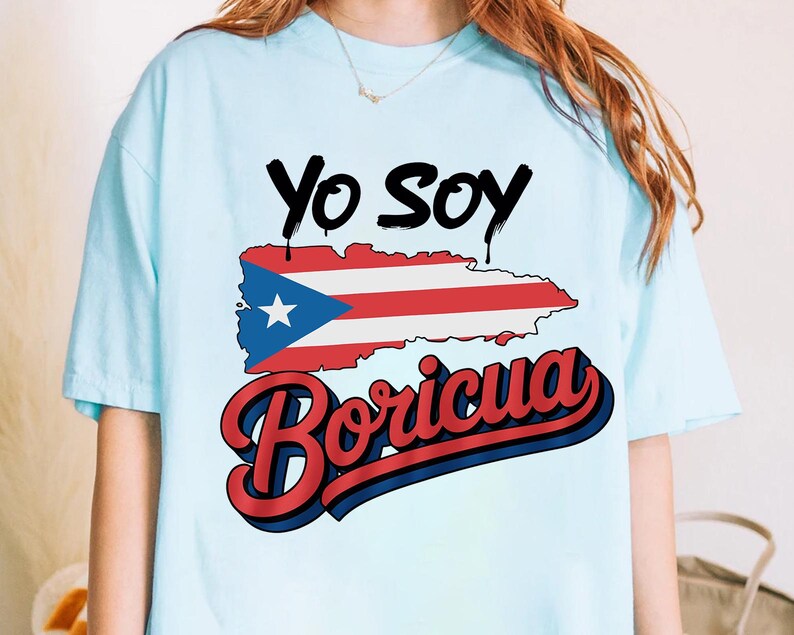 Yo Soy Boricua Shirt - Puerto Rico Flag Tee, Boricua Pride T-shirt ...