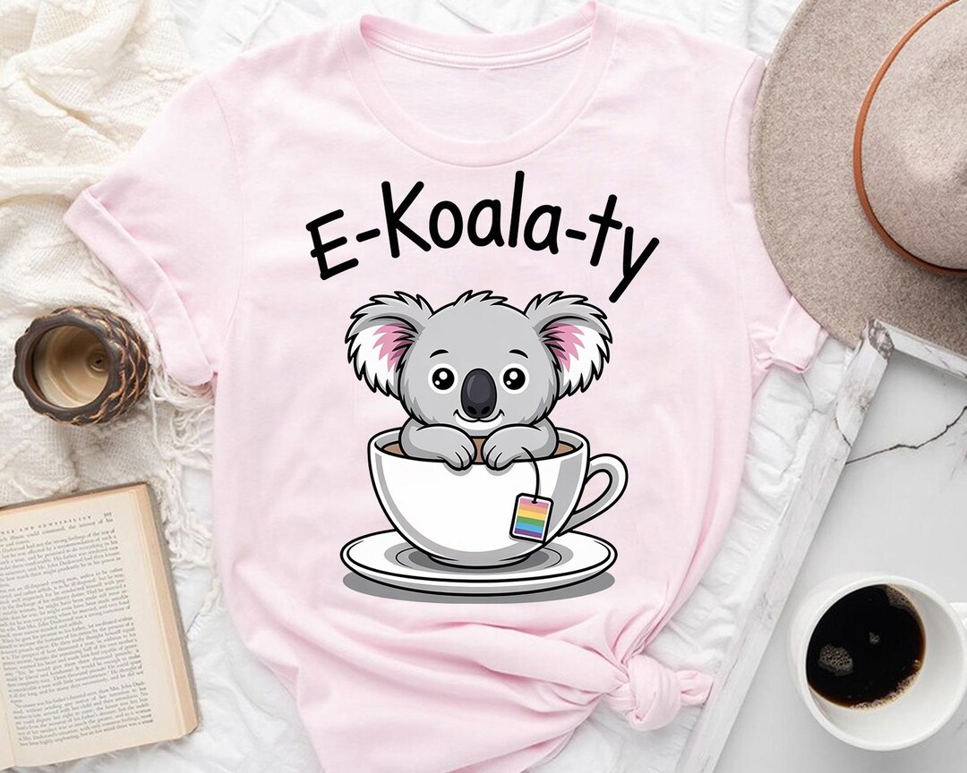 E-koala-ty Shirt, Cute Koala Tee, Funny Koala Shirt, Animal Lover Shirt ...