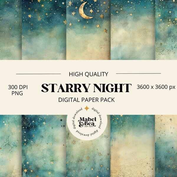 Starry Night - Etsy